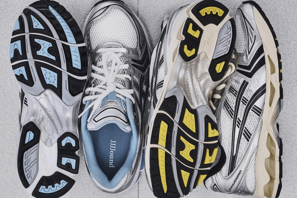 JJJJound x ASICS GEL-Kayano 14 Ice Blue en White Midnight droppen 12 ...