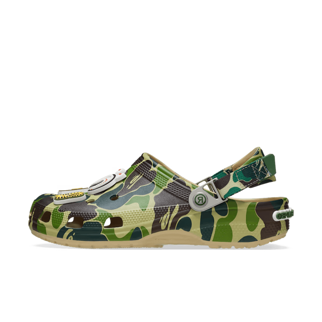 Crocs Classic Clog Bape ABC Camo Green (209627-212) | Snrkickz